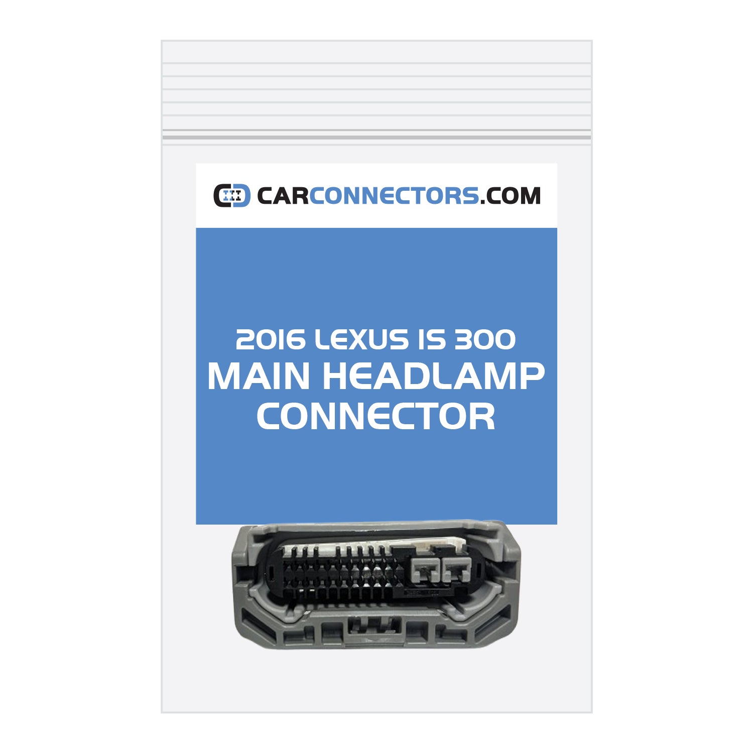 Main Headlamp Connector for 2016 Lexus IS 300 – CarConnectors.com