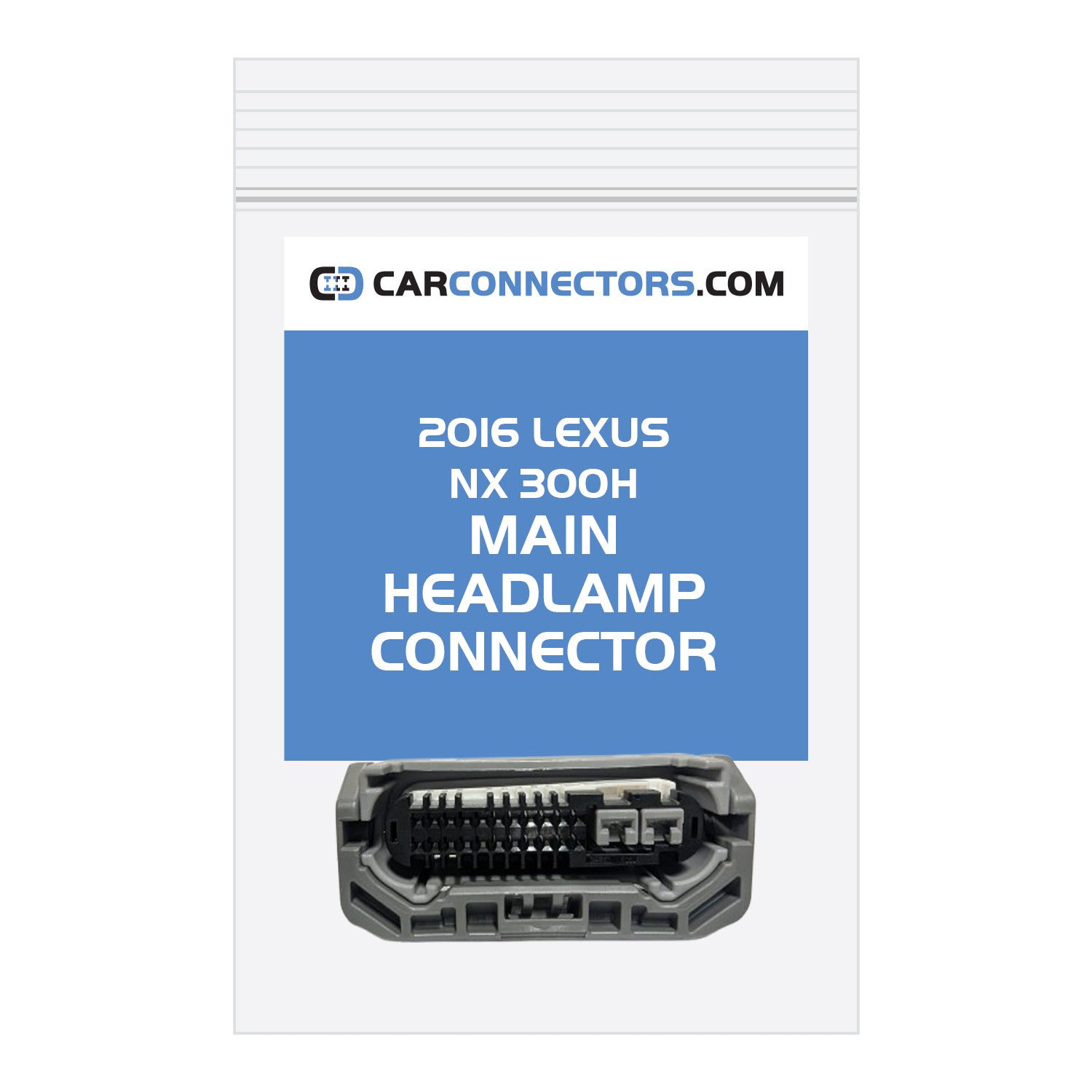 Main Headlamp Connector for 2016 Lexus NX 300H – CarConnectors.com